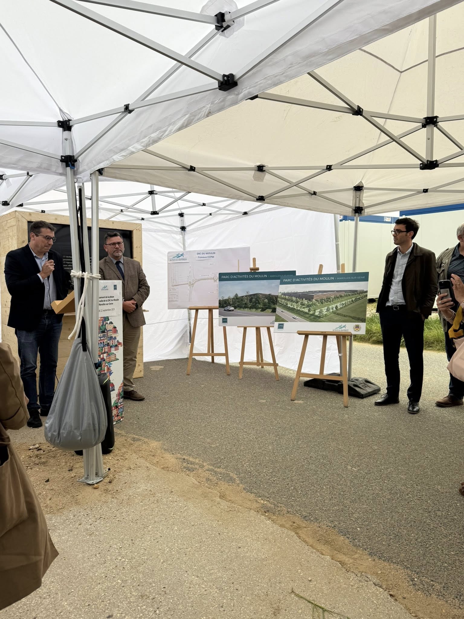 Lancement De La Phase Opérationnelle De La Zac Du Moulin à Marolles Sur